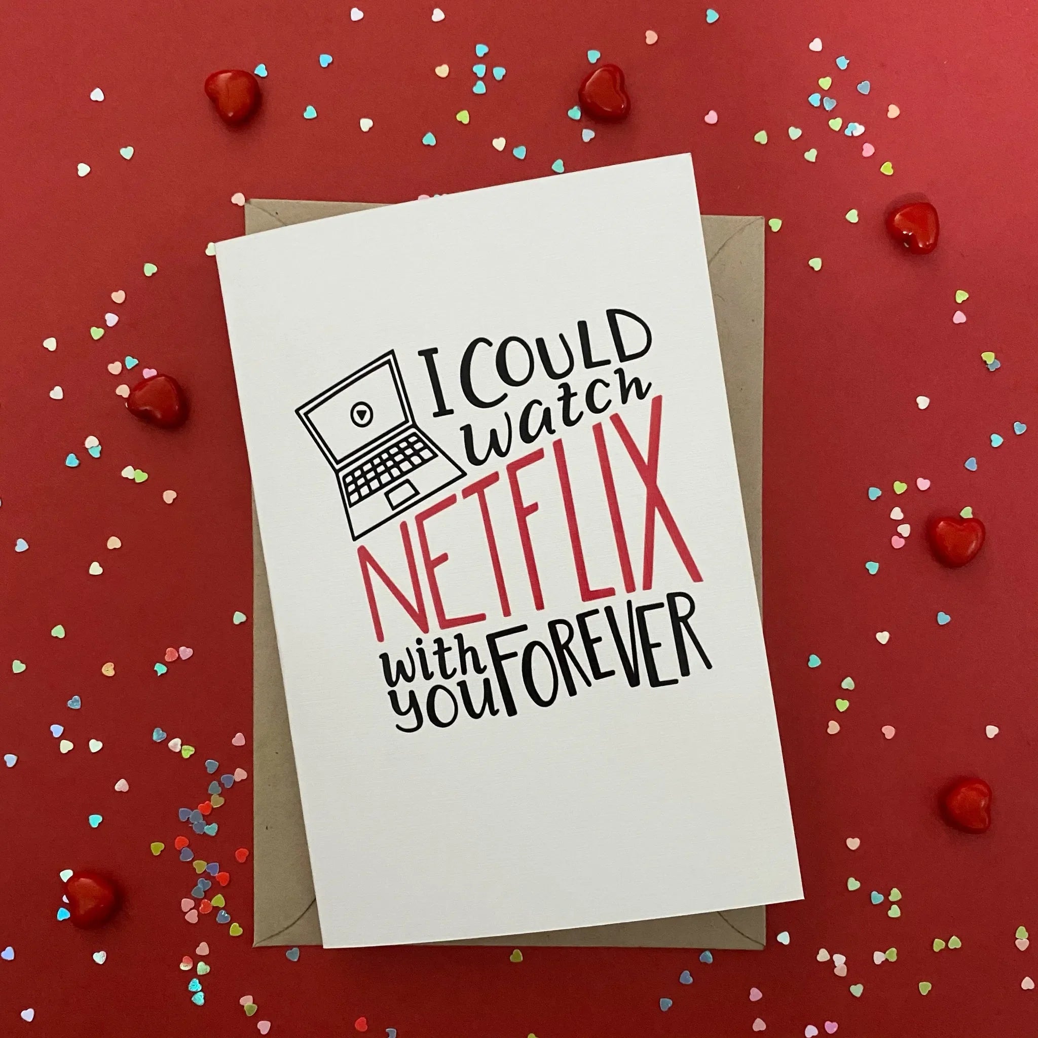 Netflix Greeting Card – handmadelovebytanya