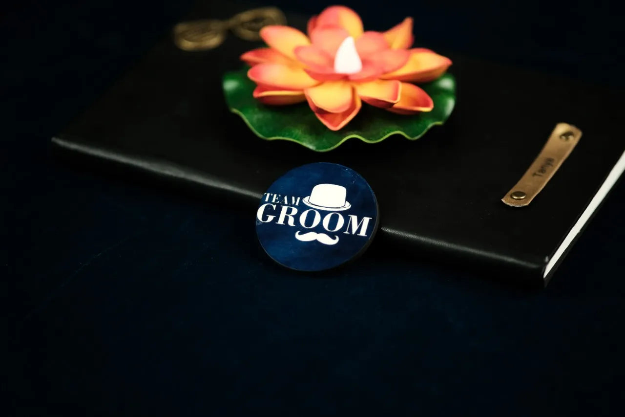 Team Groom v2 Brooch – handmadelovebytanya