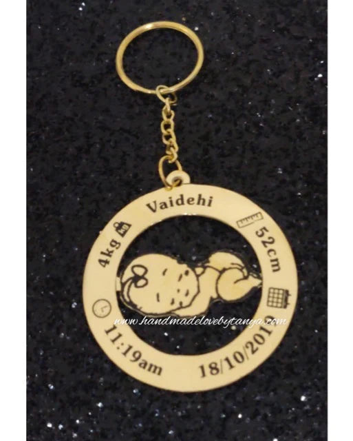 baby keychain metal – handmadelovebytanya