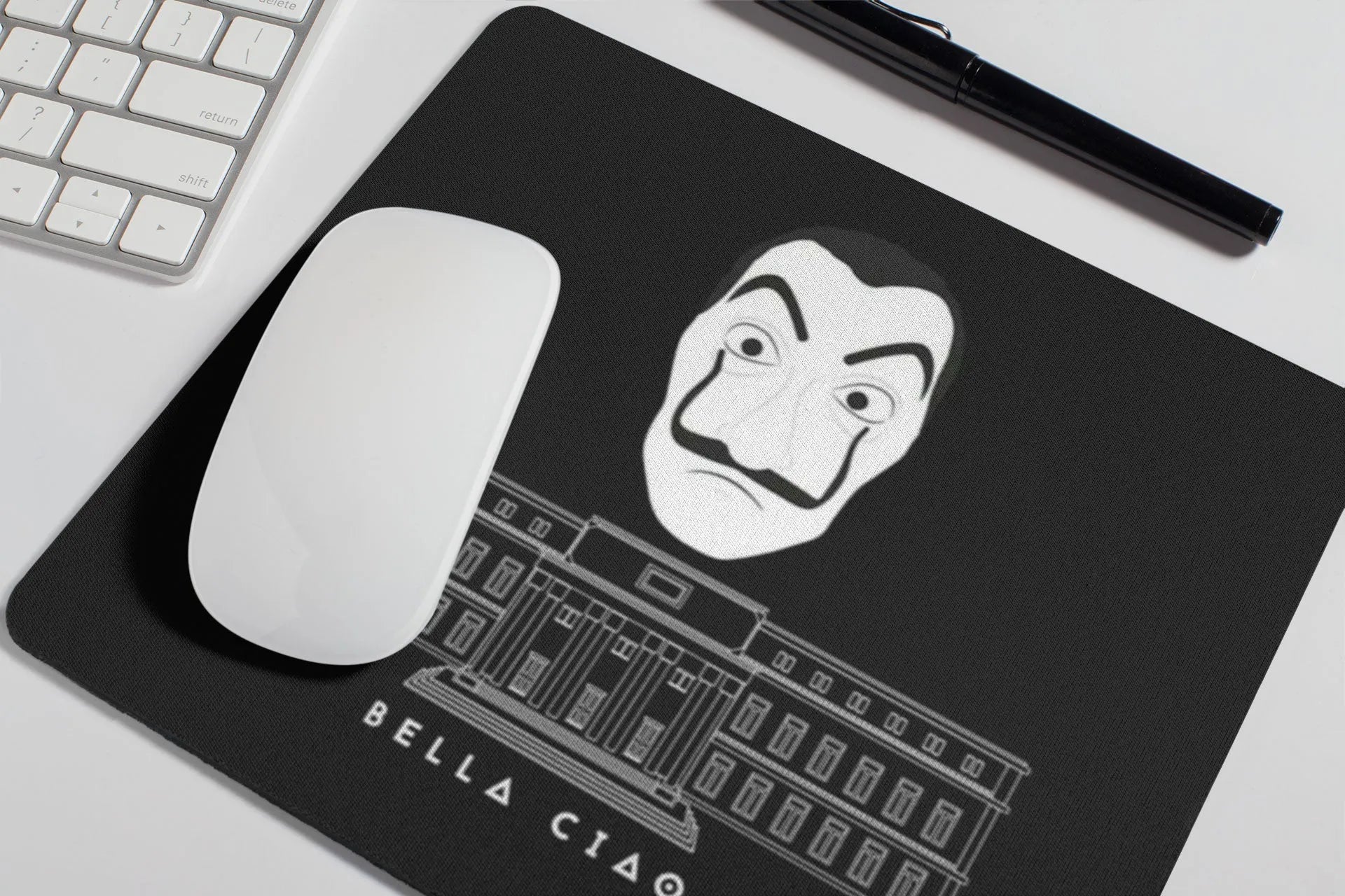 Bella Ciao Money Heist Mouse Pad – handmadelovebytanya