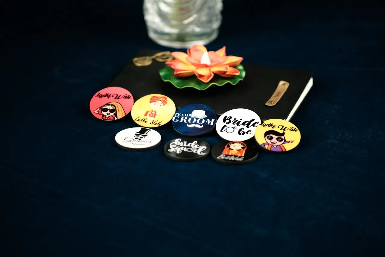 Customised Badge 50 pc – handmadelovebytanya