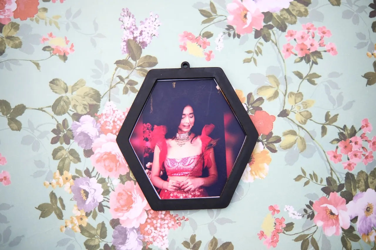 Mini Heptagon Frame – handmadelovebytanya