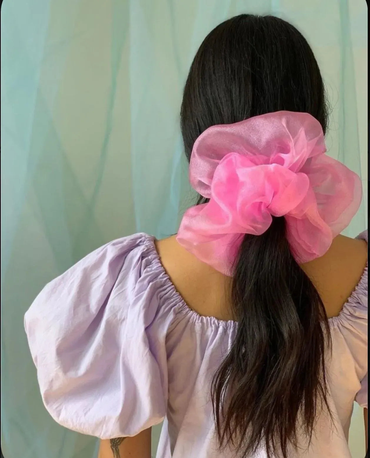 Big organza Scrunchies – handmadelovebytanya