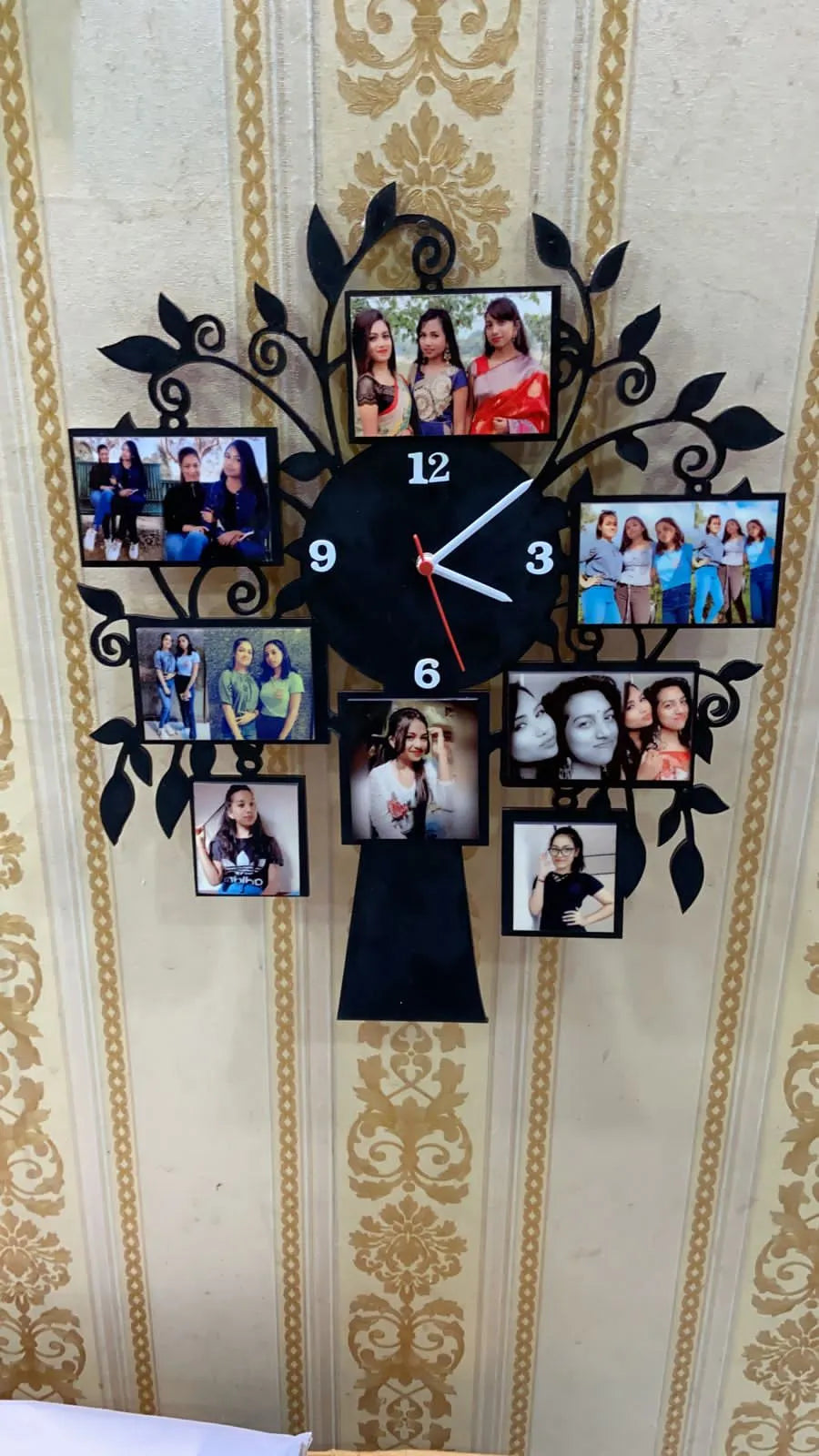 Tree Memory Clock – handmadelovebytanya