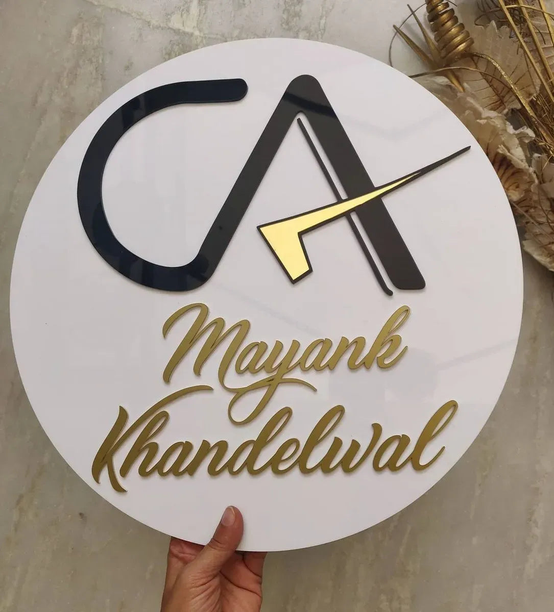 Ca Name Plate – handmadelovebytanya