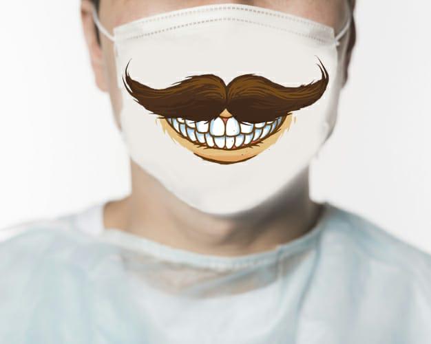 Moustache Mask – handmadelovebytanya