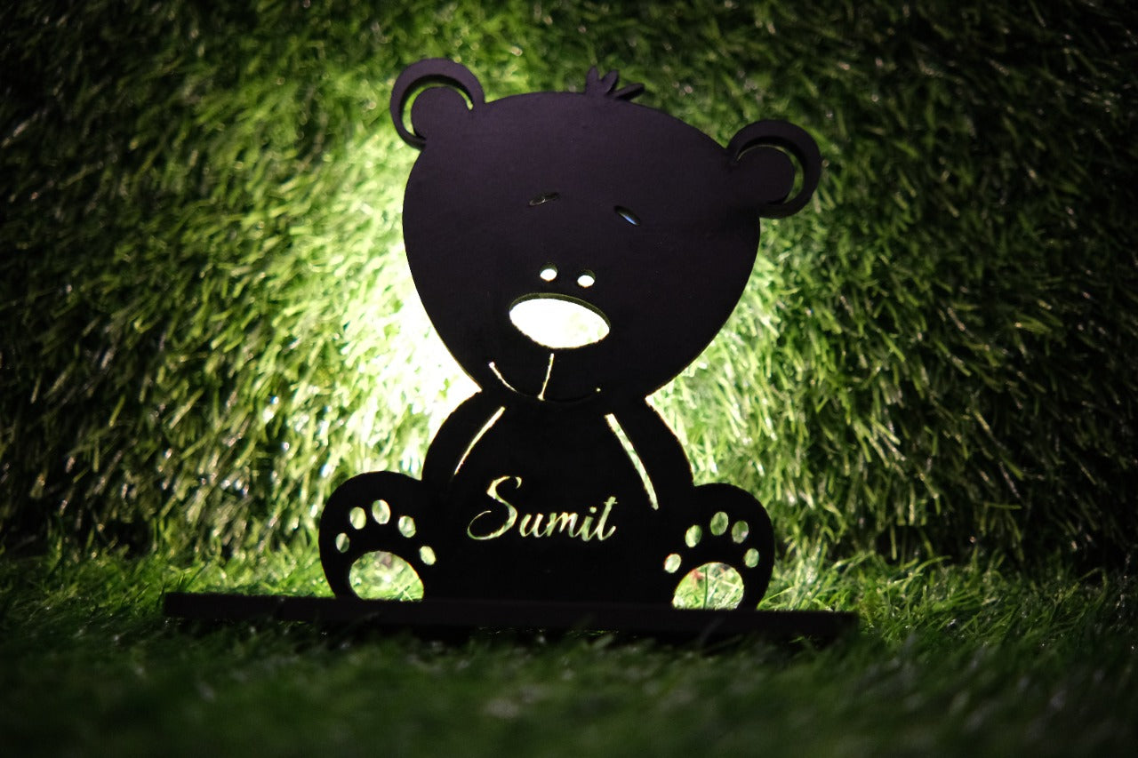 Wireless Teddy Name Lamp – handmadelovebytanya