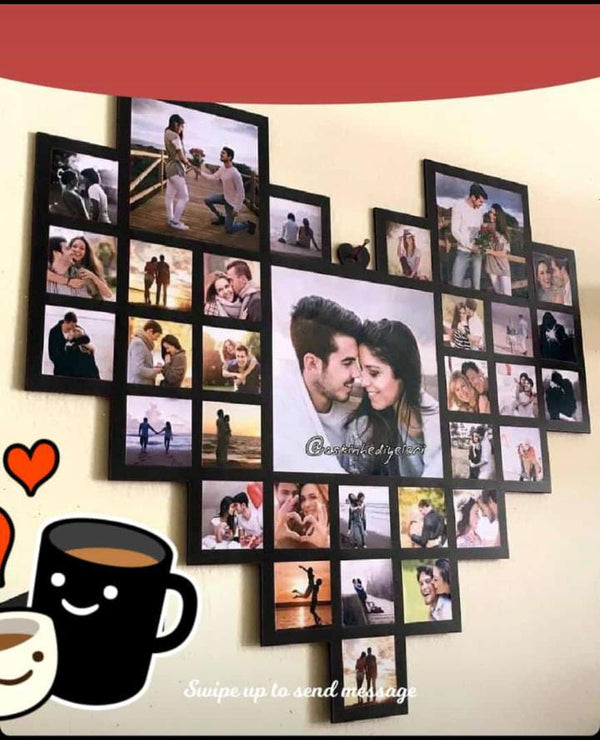 Heart collage frame v2 – handmadelovebytanya