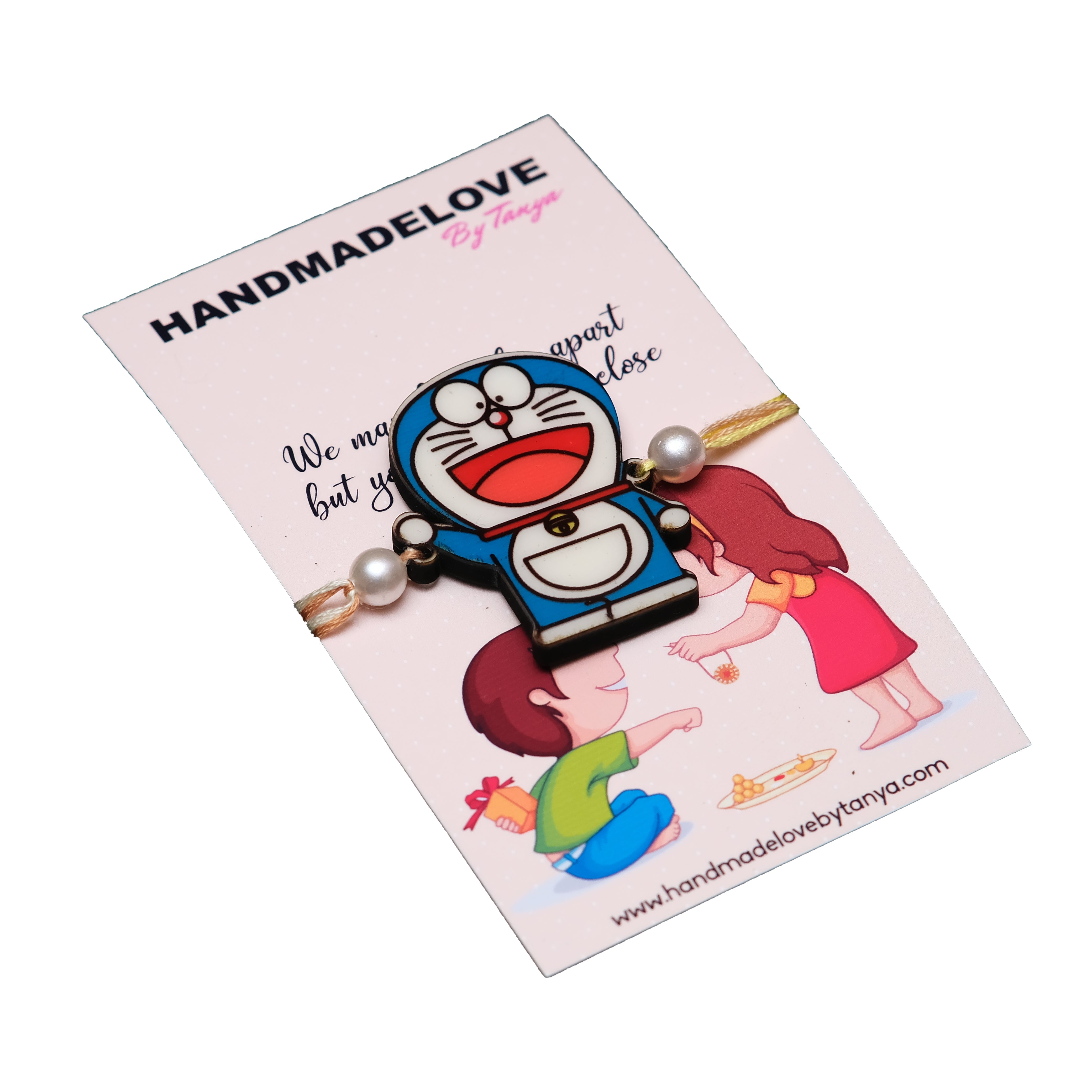 Doraemon v2 Rakhi – handmadelovebytanya