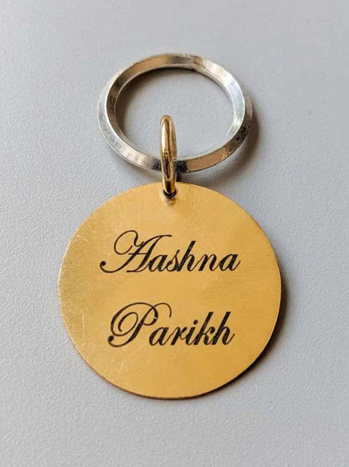 Personalised Couple name Classic Keychain – handmadelovebytanya