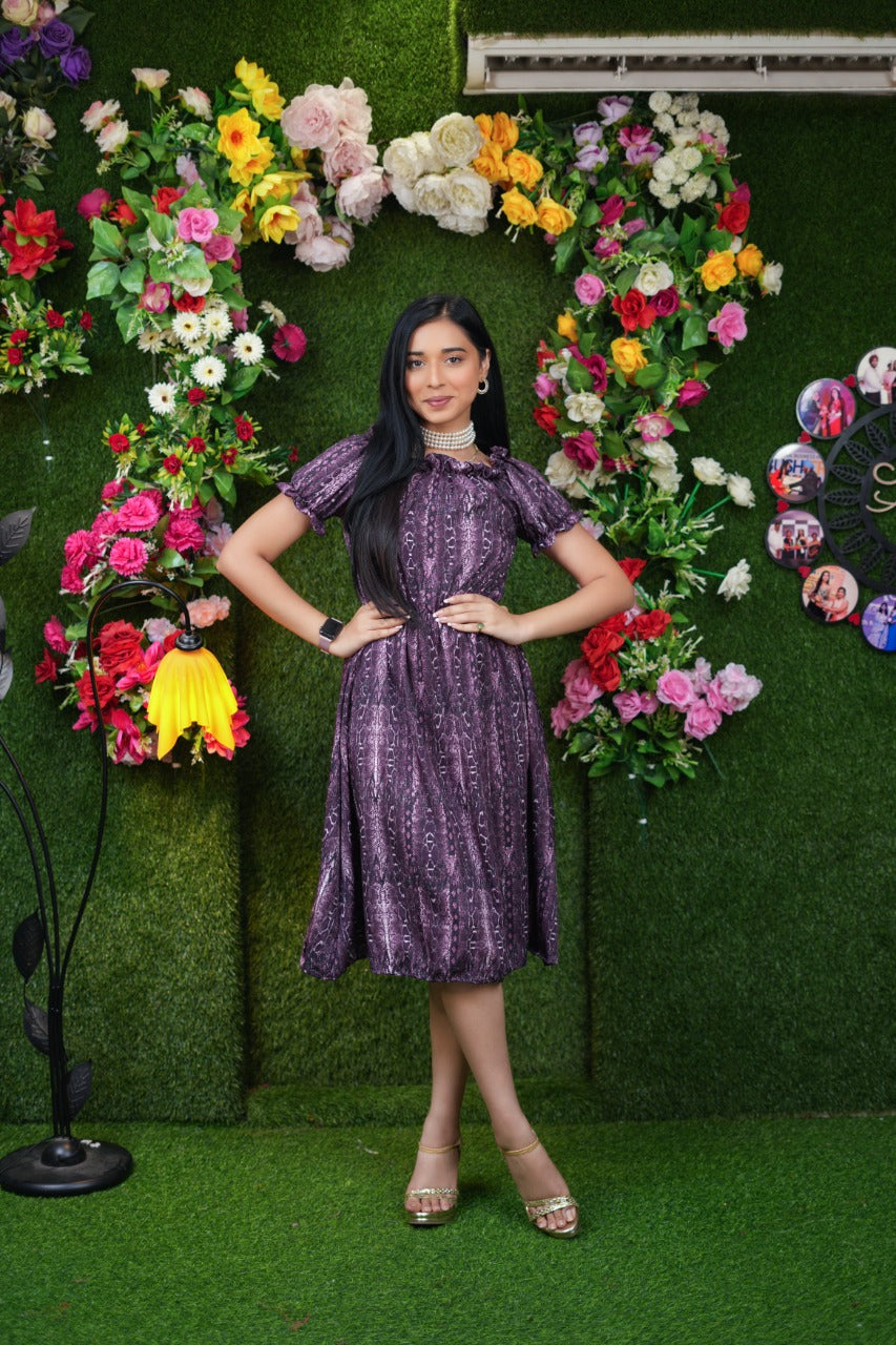 Tree Print Dress – handmadelovebytanya