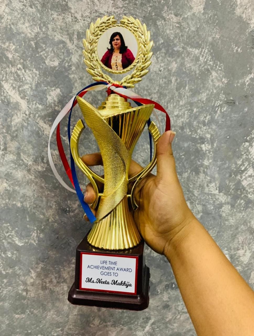 Personalised trophy – handmadelovebytanya