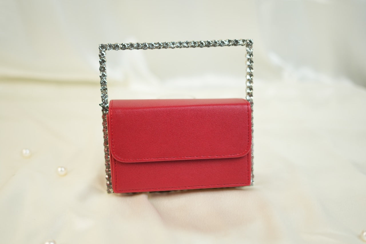 Red Morden Diva Purse – handmadelovebytanya