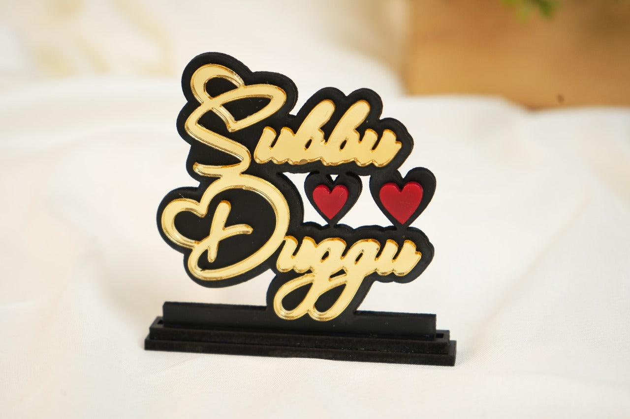 Mini Name Table Top V3 – handmadelovebytanya