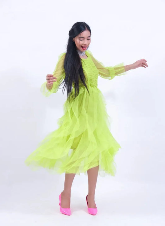 Neon Dress – handmadelovebytanya