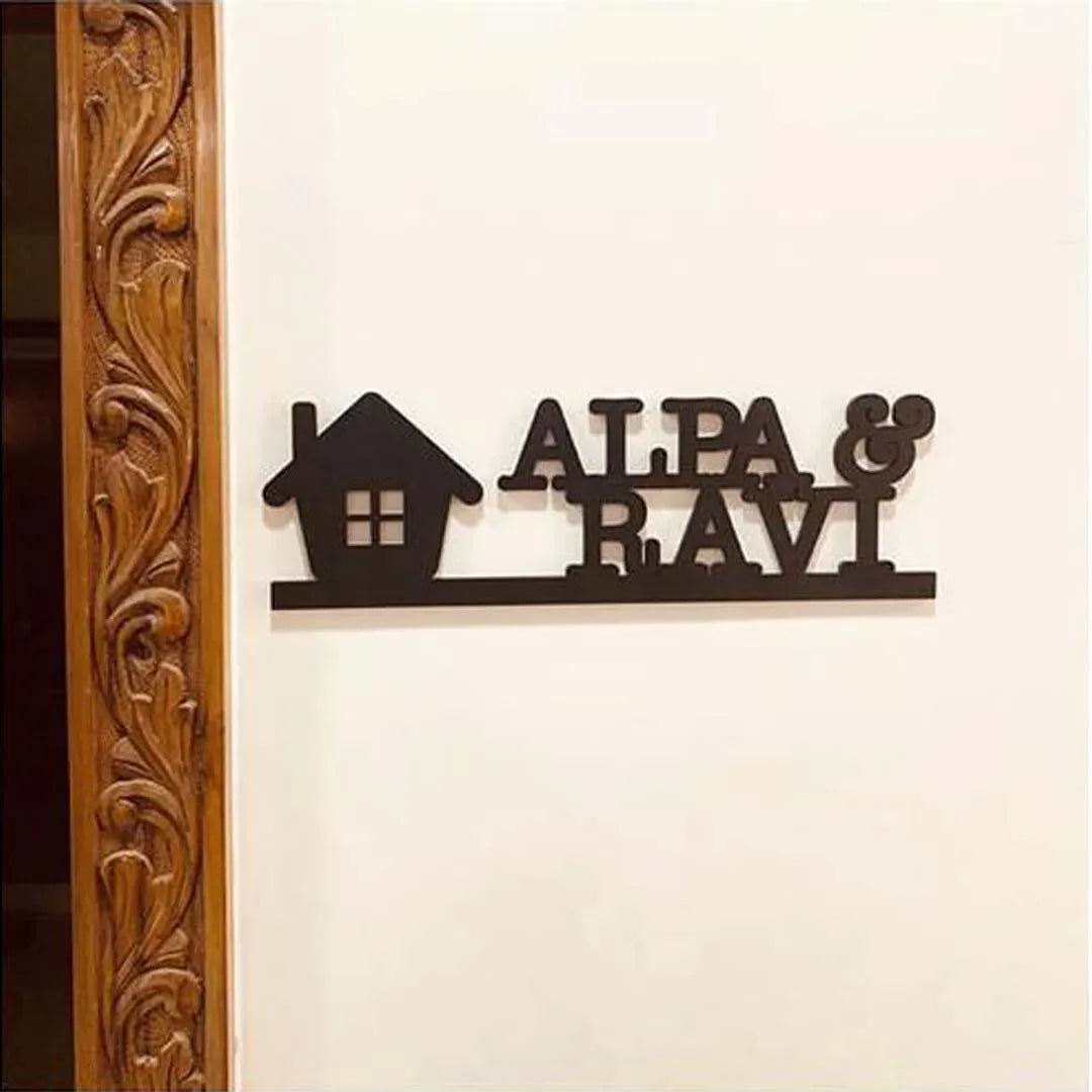 Couple name plate 02 – handmadelovebytanya