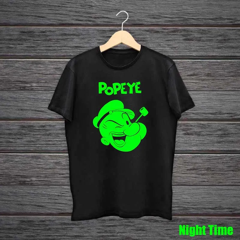 Popeye Glow In The Dark Tshirt – handmadelovebytanya