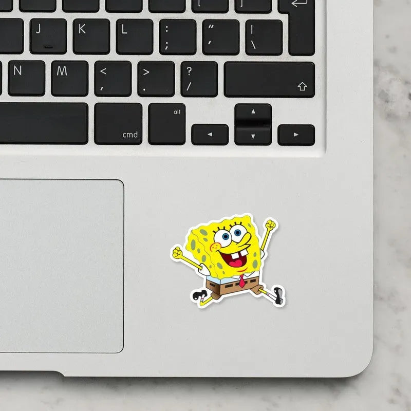 SpongeBob laptop sticker – handmadelovebytanya