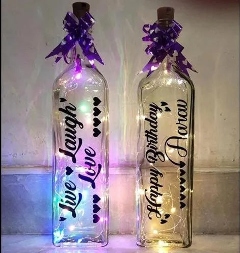 Led Glass Bottle – handmadelovebytanya