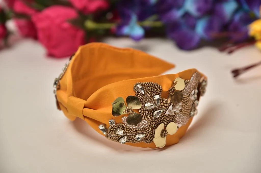 Yellow Sunshine Headband – handmadelovebytanya