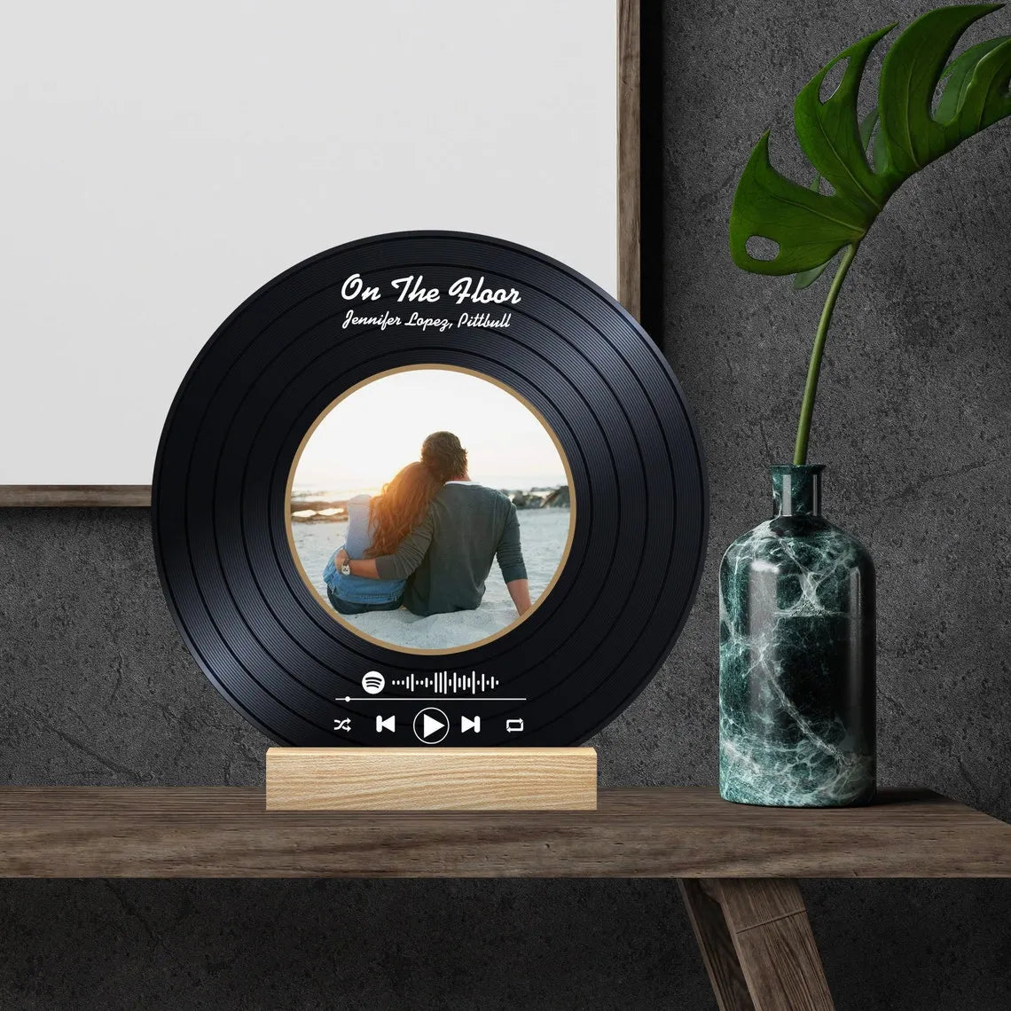 Personalized Spotify Record – handmadelovebytanya