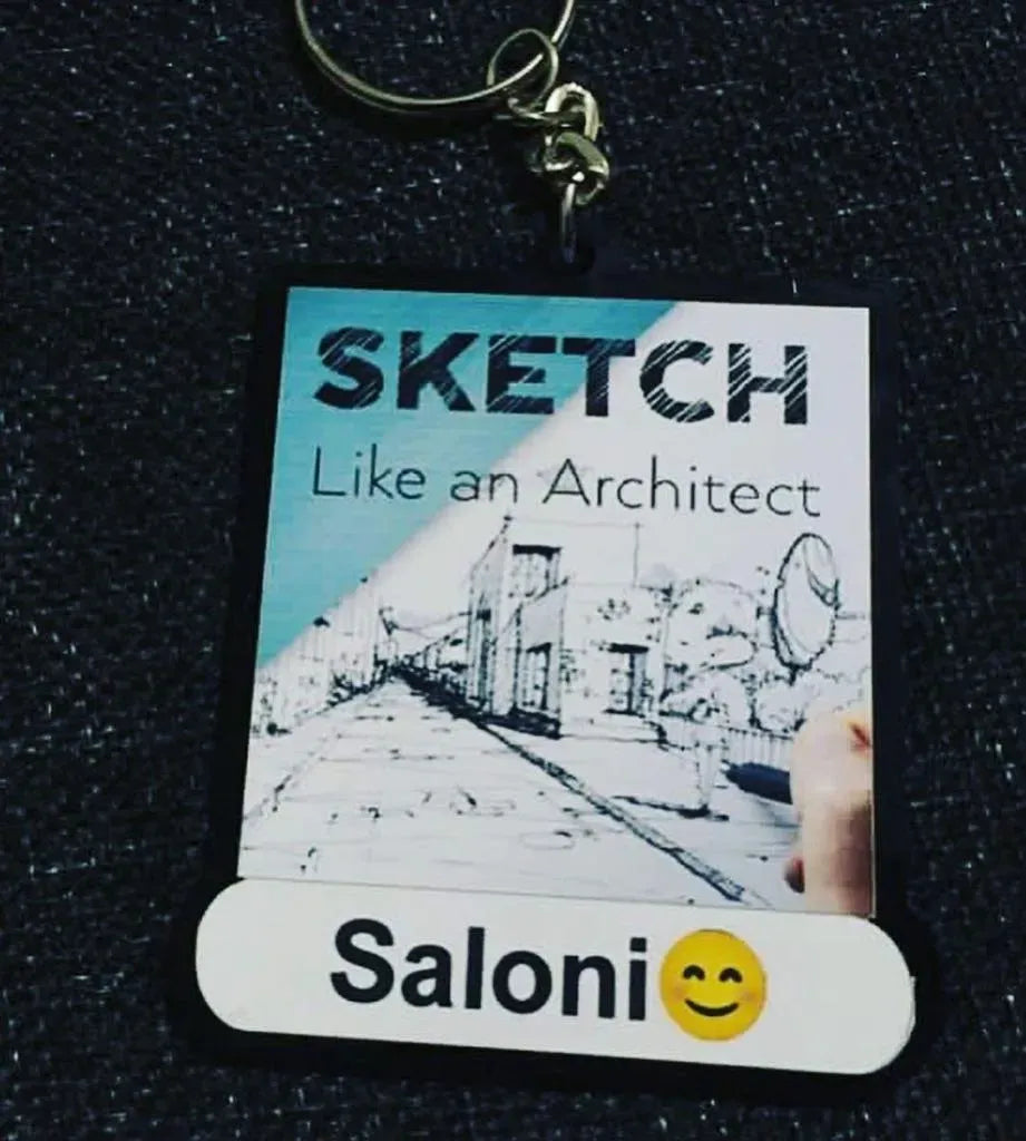 Architect Keychain – handmadelovebytanya