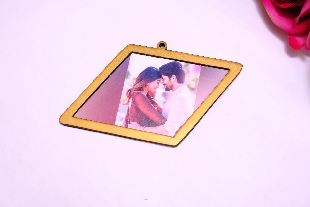 Diamond Shape Mini Frame v2 – handmadelovebytanya