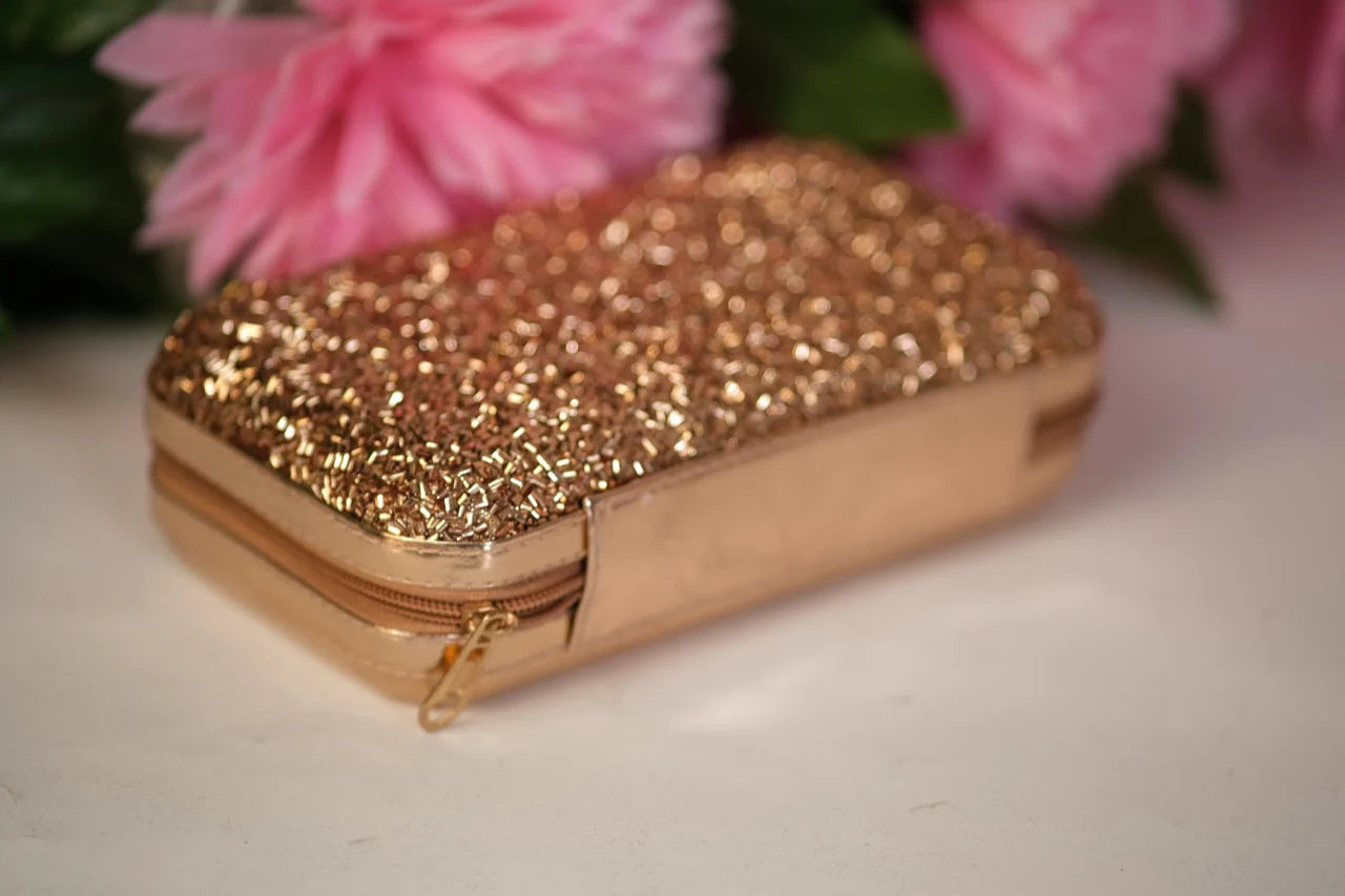 Rose Gold Box Clutch – handmadelovebytanya