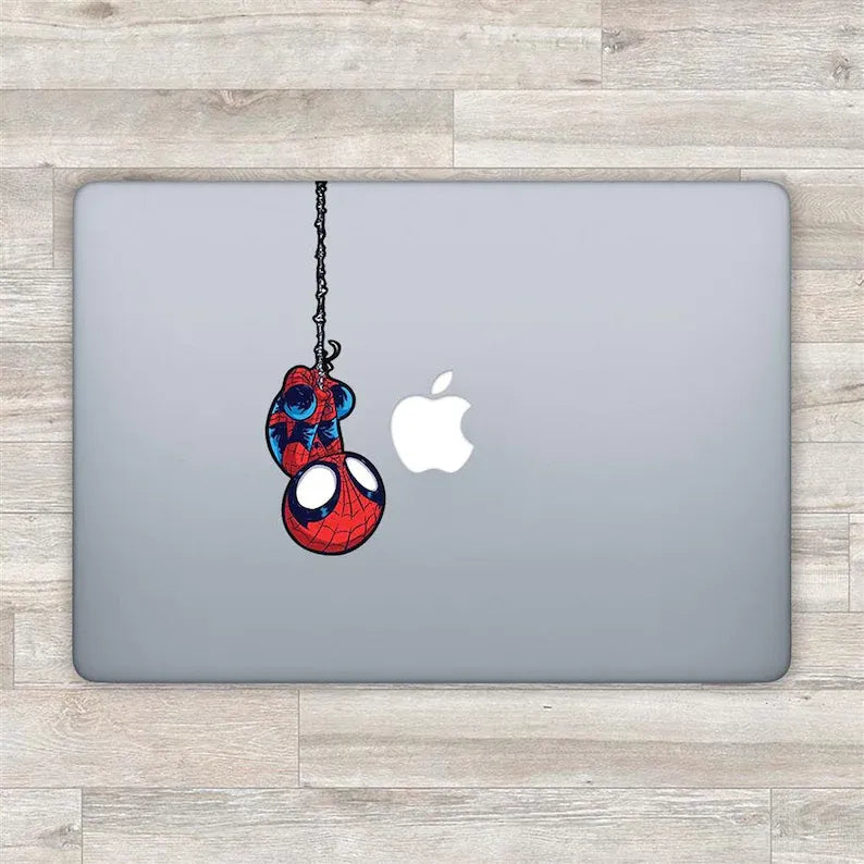 Spider man laptop decal – handmadelovebytanya