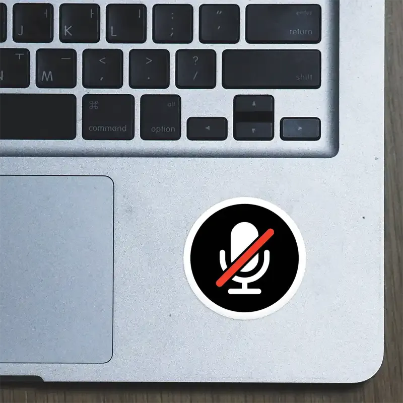 Mute Laptop Sticker – handmadelovebytanya