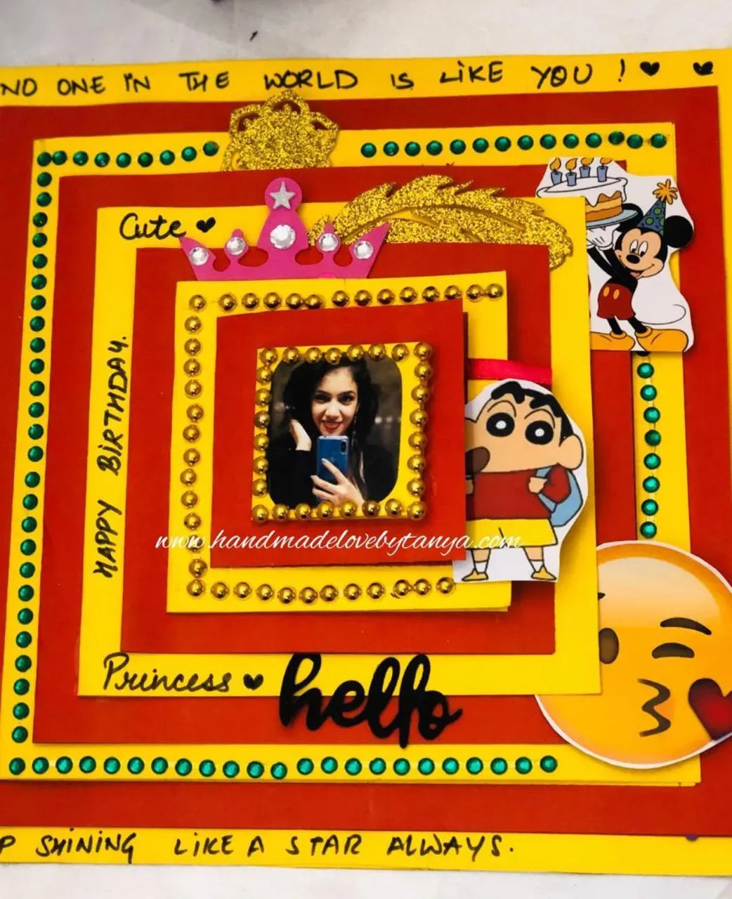 Great Maze Card – handmadelovebytanya